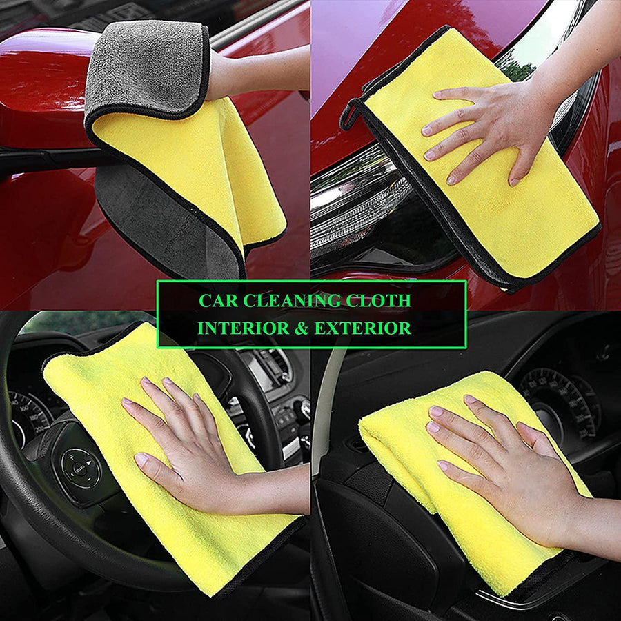 (Buy 1 Get 1 Free) Heavy Microfiber Cloth for Car Cleaning and Detaili ...