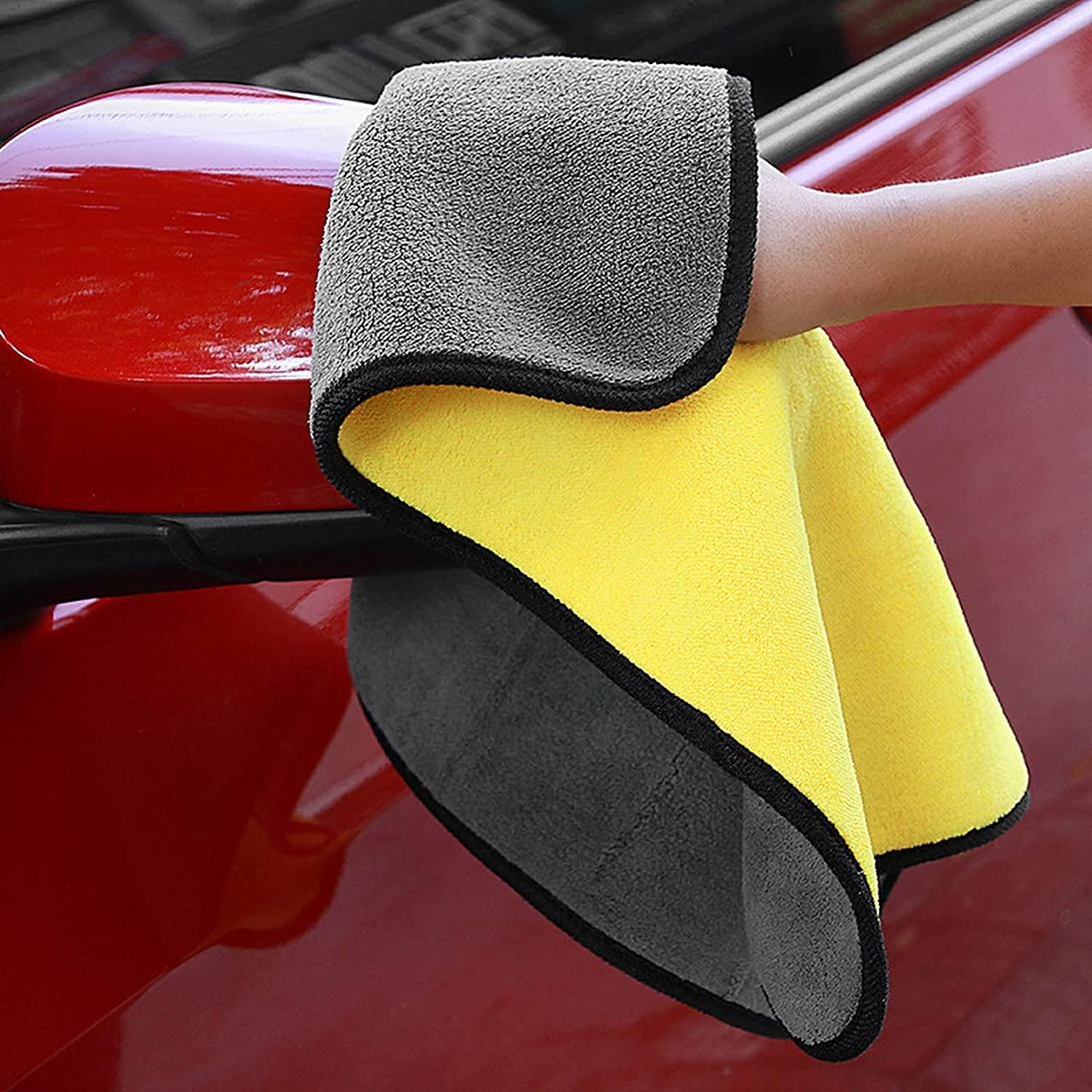 (Buy 1 Get 1 Free) Heavy Microfiber Cloth for Car Cleaning and Detaili ...