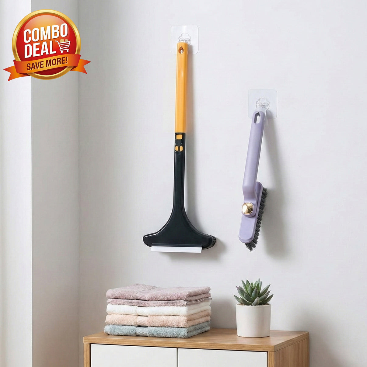 Window Mesh & Crevice Cleaning Brush Combo for Home Cleaning – UtilityMall