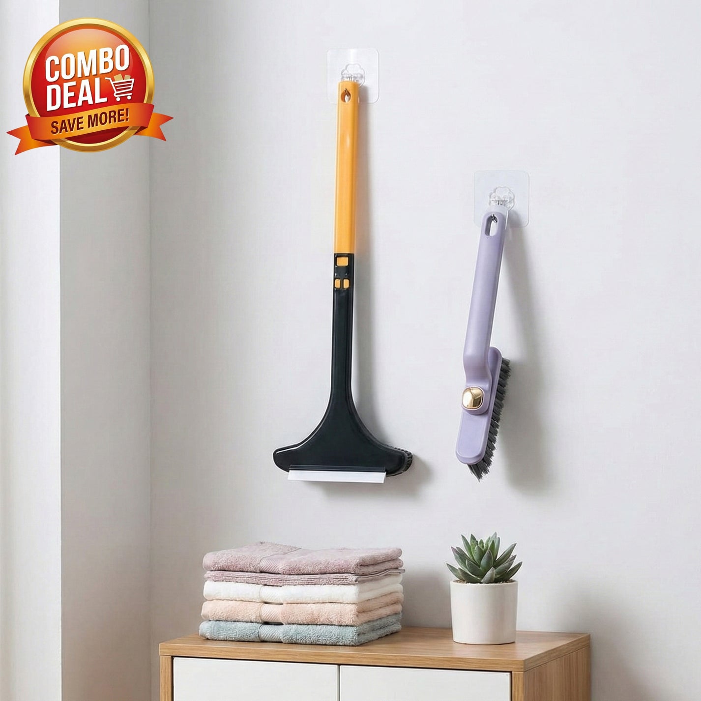 Window Mesh & Crevice Cleaning Brush Combo for Home Cleaning – UtilityMall